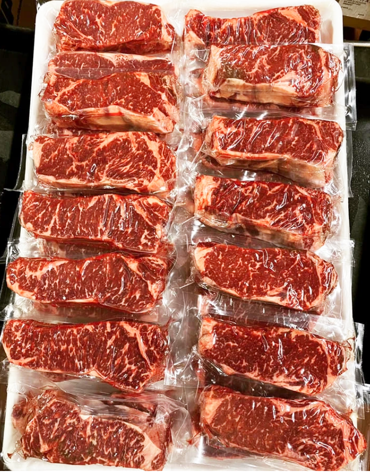 Prime NY Strip Steak Box – Esposito Meats